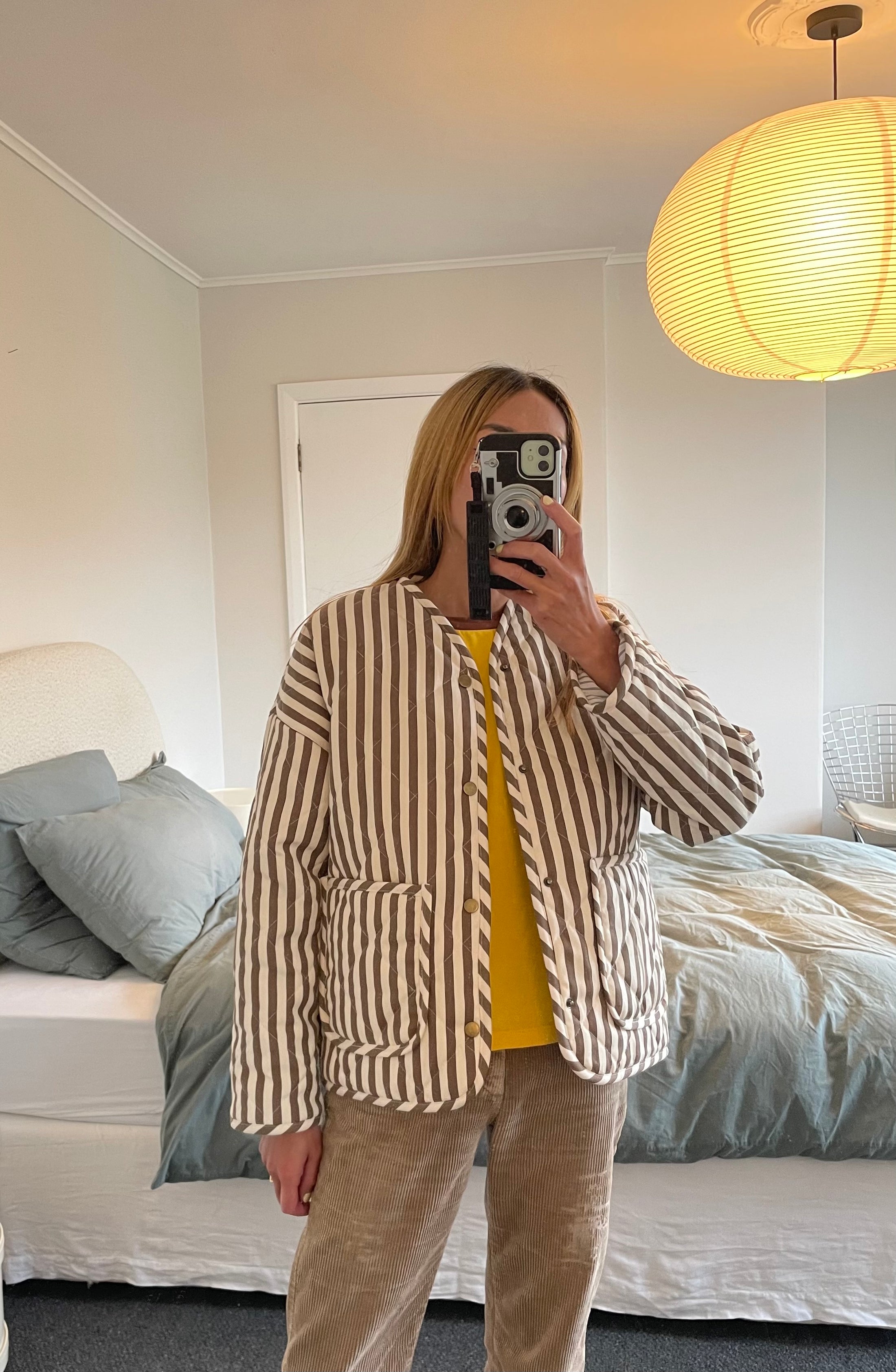 Womens Stripe Wool Quilt Jacket – Tiny Dancer Wellington